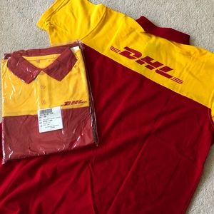 DHL | Tops | Dhl Polo Uniform Streetwear Tokyo Japan Fashion | Poshmark